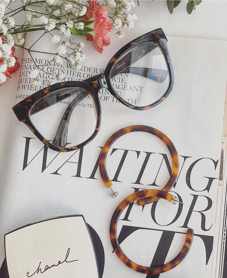 XXL OVERSIZED Cat Eye MISS GORGEOUS Clear Eyeglasses Glasses COMPUTER ...