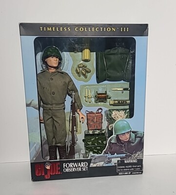 GI Joe FORWARD OBSERVER SET 2000 Timeless Collection 12" Action Figure ...