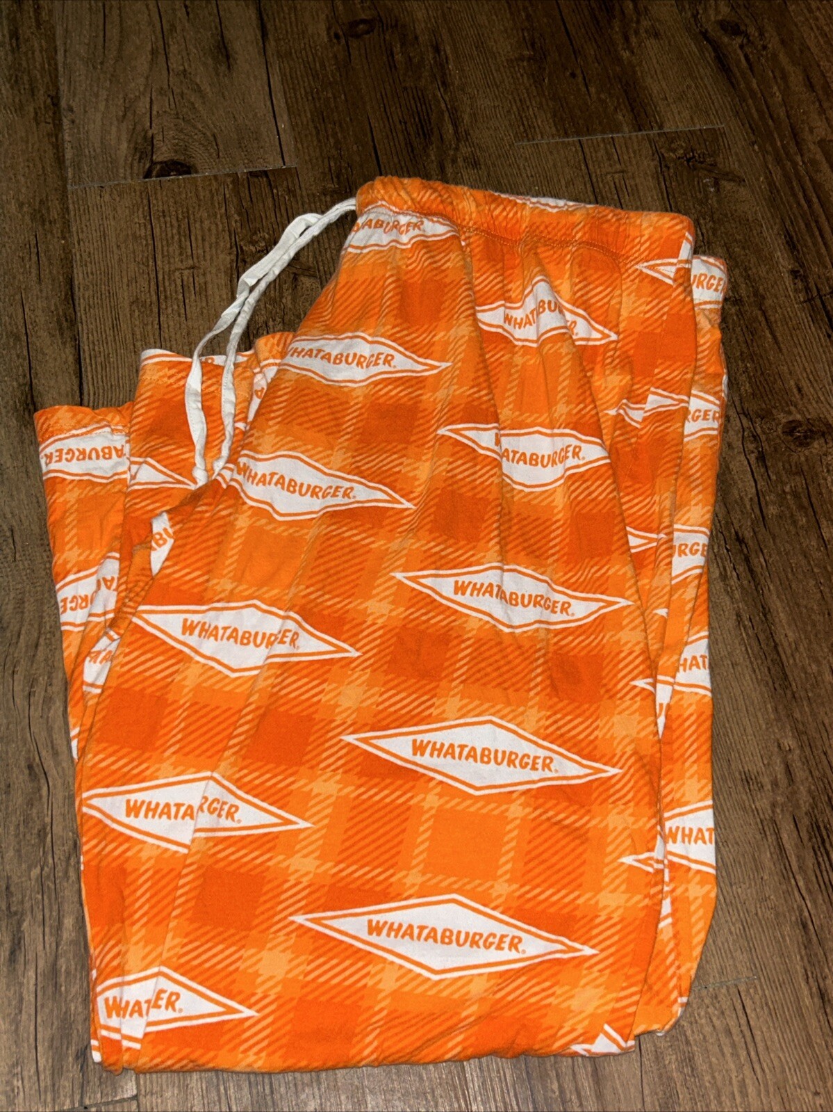 Whataburger Fast Food Pajama Pants Mens Orange White … - Gem