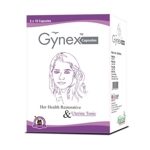 Gynex Capsules – Herbal Supplement for Menstrual Problems in Women 100 ...