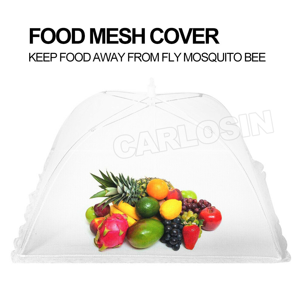 6x BBQ Collapsible Food Cover Pop Up Mesh Fly Wasp Net Party Kitchen ...