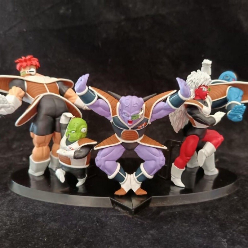 DBZ Ginyu Force Pose Figures Toy Collection Jeice Guldo Ginyu Recoom ...