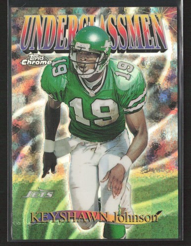 Keyshawn Johnson 1997 Topps Chrome #U4 Underclassmen Refractors New ...