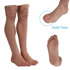Silicone Foot Sleeve Prosthetic leg cover Realistic skin High ...