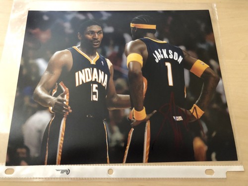 Stephen Jackson Indiana Pacers Big 3 Autographed Signed 8X10 Photo W ...