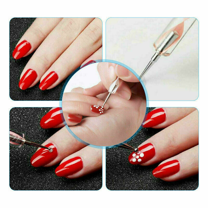 20x UV Acryl Pinsel Gelpisel Nail Art Nagelart Maniküre Nageldesign ...