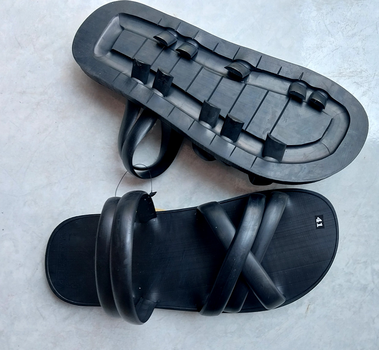 Uncle's Ho Sandal for Hiking and Jungle Outdoors Men and Women Rubber ...