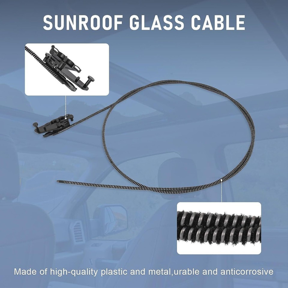 Ford F150 Super Crew Cab Sunroof Glass Cables Fit 2015-2024 | eBay