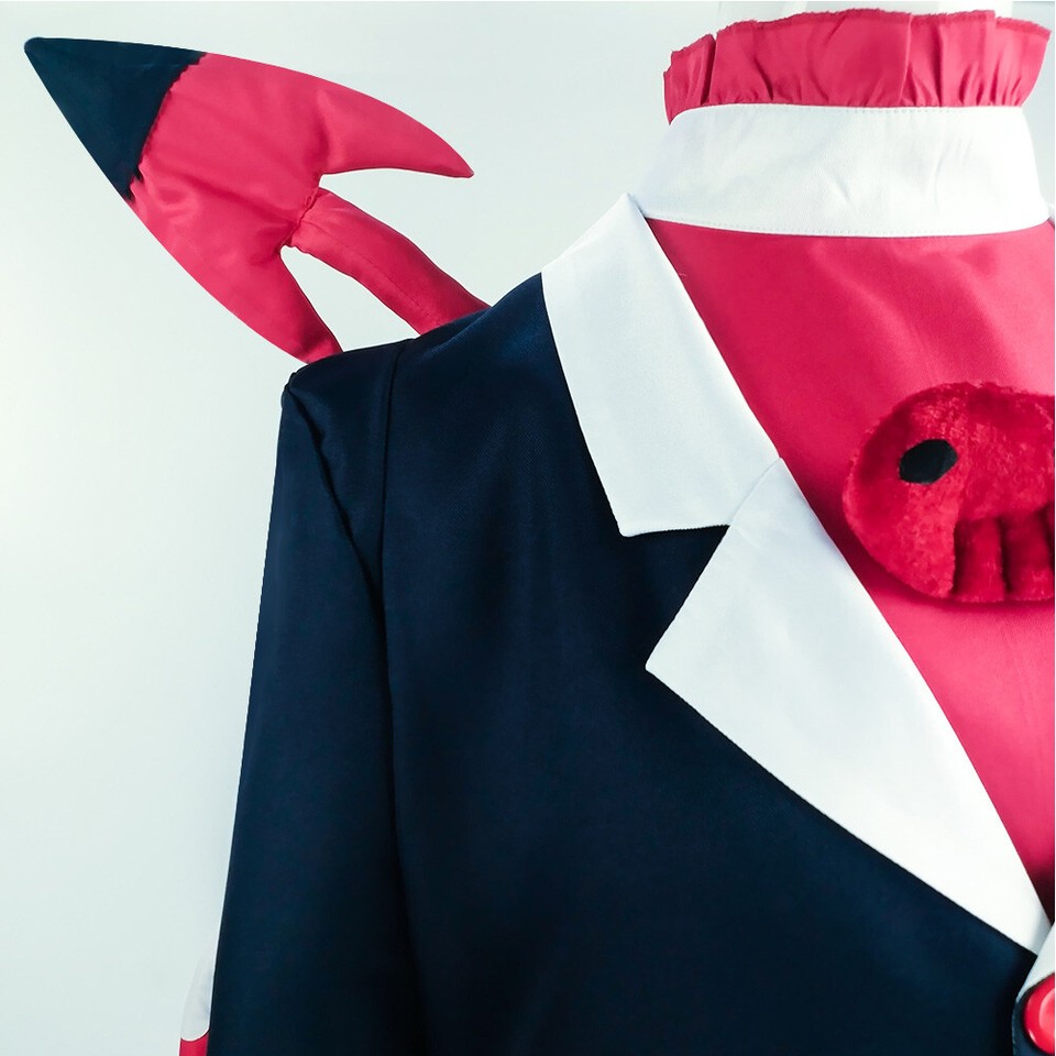 Blitzo/Blitz Cosplay Full Outfit Halloween Uniform Set Carnival Costume ...