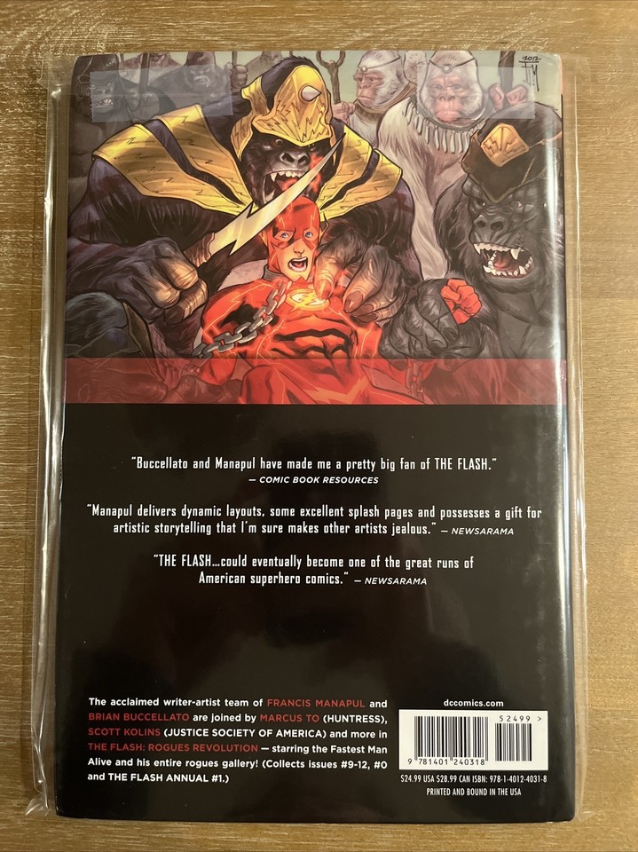 The Flash Vol. 2: Rogues Revolution the New 52 Hardcover Manapul ...