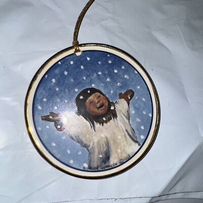 Vintage C Alan Johnson Alaska Classic Eskimo Ornament 1985 | eBay
