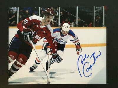 BOBBY CARPENTER AUTOGRAPHED WASHINGTON CAPITOLS 8 X 10 PHOTO | eBay