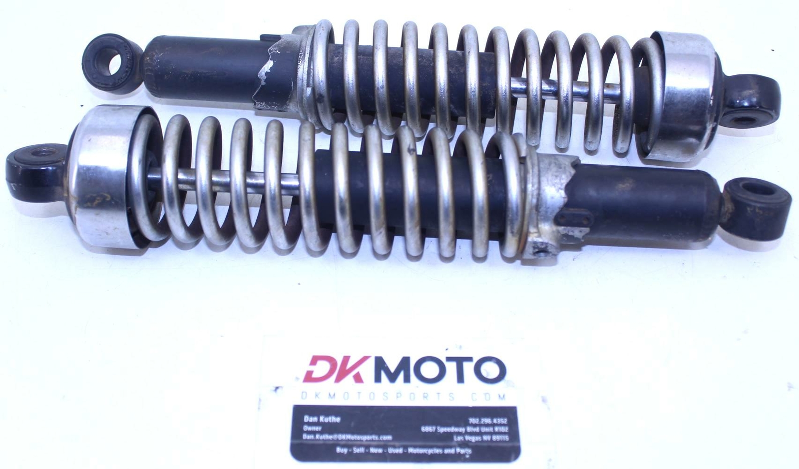 78-79 YAMAHA XS400 OEM REAR BACK SHOCK ABSORBER SUSPENSION SET R5.BX35 ...