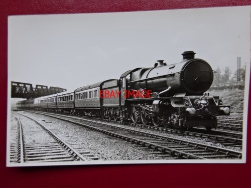 PHOTO GWR CLASS KING 4-6-0 LOCO NO 6000 KING GEORGE V KENSAL GREEN AUG ...