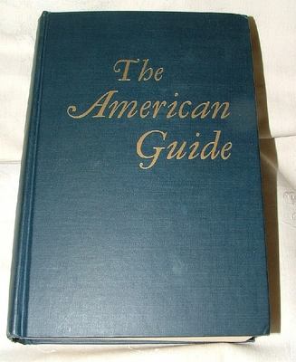 1949 The American Guide Edited by Henry G Alsberg Book Club Travel Maps ...