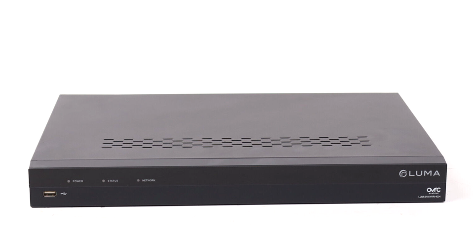READ Luma LUM-510-NVR-4CH 4 Channel 1TB NVR 510 Series o898 | eBay