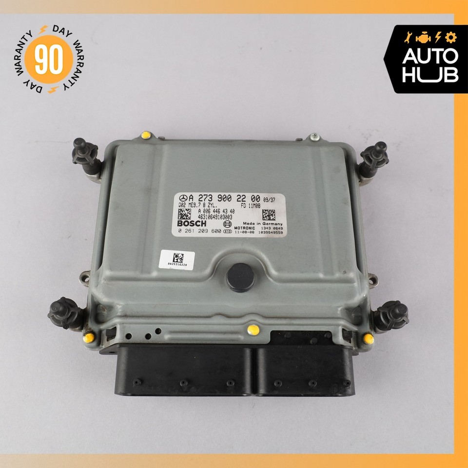 Mercedes X164 GL450 ML550 M273 ECU Engine Control Module Unit FLASHED ...