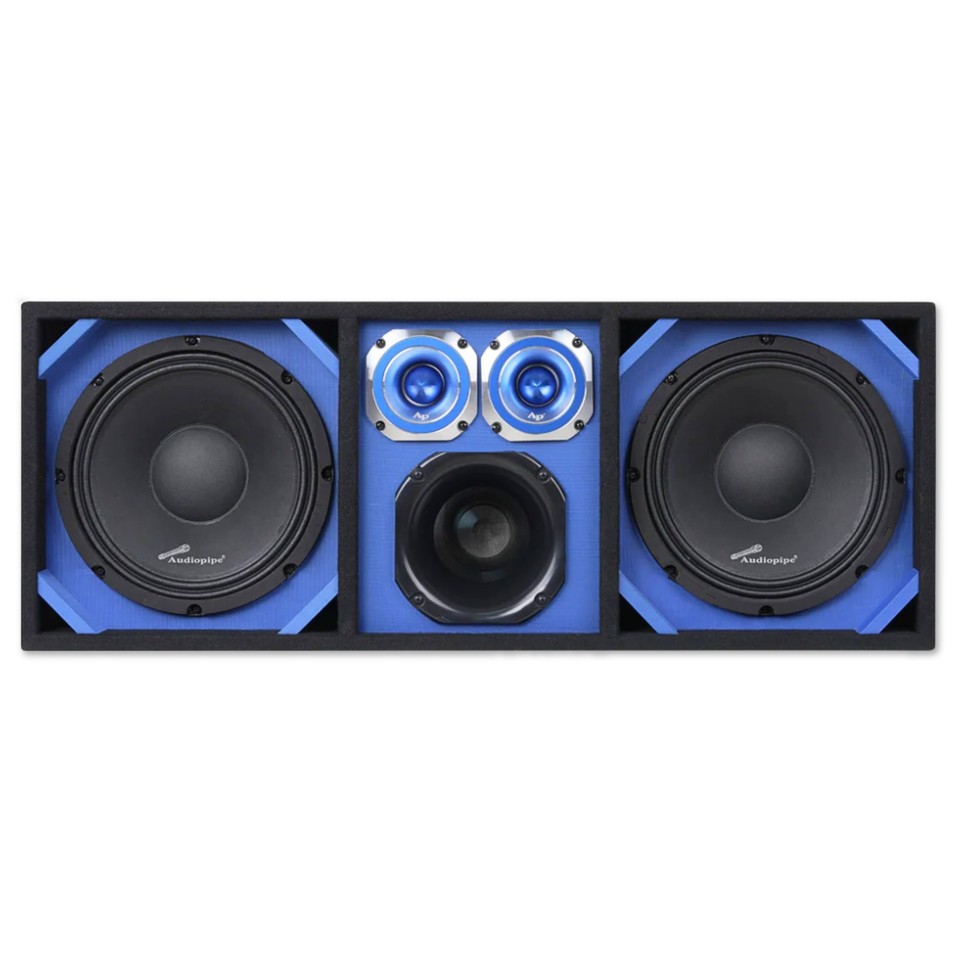 10" Dual Speakers, 6x6" Drivers,& 4x4" Tweeters Fully Loaded Vented ...