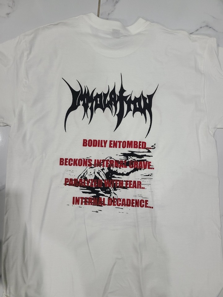 Immolation shirt grave hypocrisy morbid angel suffocation incantation ...
