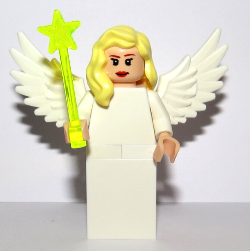 Lego Fairy Angel Minifigure Blonde Hair Xmas Christmas Nativity Flesh ...