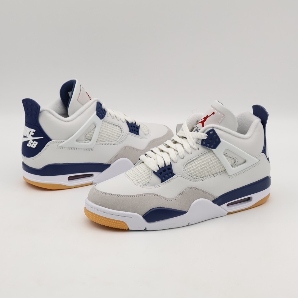 DR5415-100 Nike SB Air Jordan 4 Retro SP Summit White Navy (Men's) | eBay
