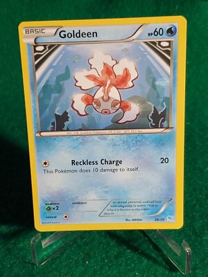 2016 Pokémon #118 Goldeen 26/30 Basic HP60 Goldfish Evolve Reckless ...