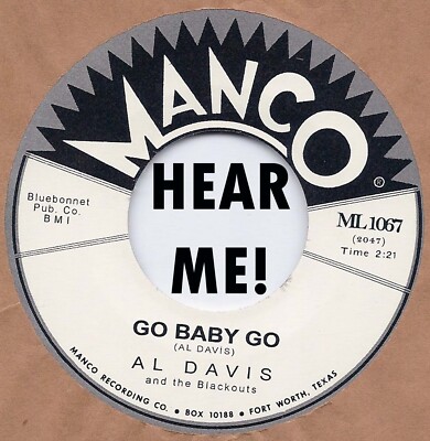 ROCKABILLY REPRO - MANCO - AL DAVIS - Go Baby Go/Ricky Tic | eBay