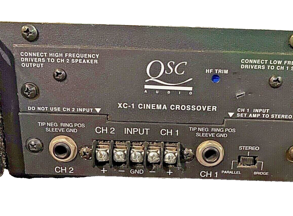 QSC MX1500A Stereo Audio Power Amplifier New Caps & Fan Warranty! | eBay