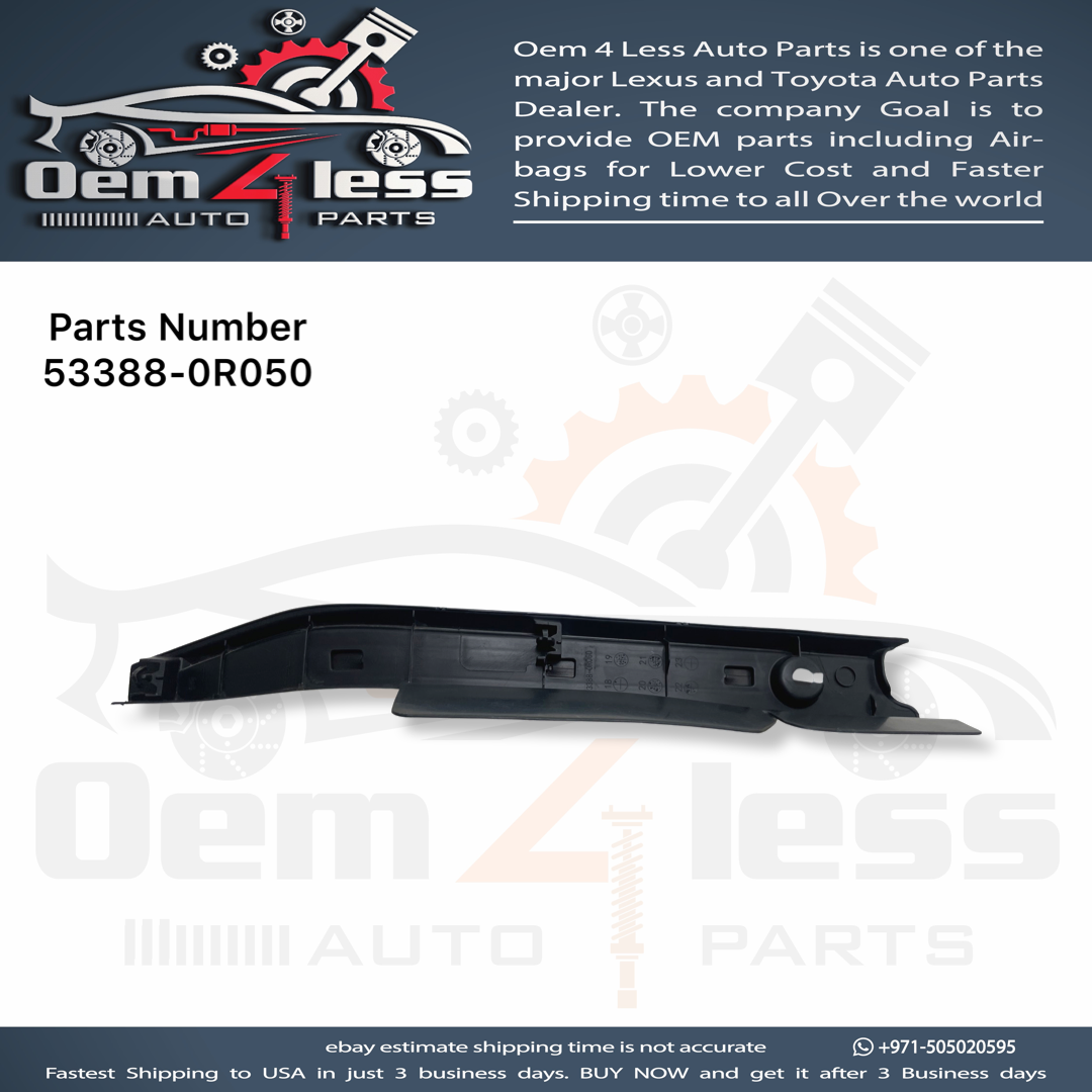 Toyota RAV4 Fender Filler Panel Upper Seal Front Right 2019-2022 OEM ...
