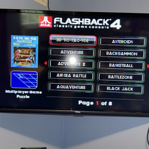 ATARI Flashback 4 Classic Game Console w/ 2 Wireless Controllers 80 Games | eBay