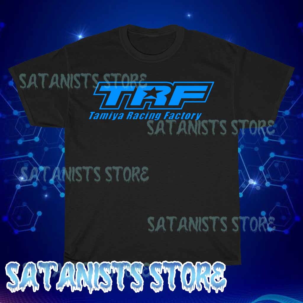 Tamiya Racing Factory Logo TAMIYA 67244 RC TRF Stripe Black T Shirt A