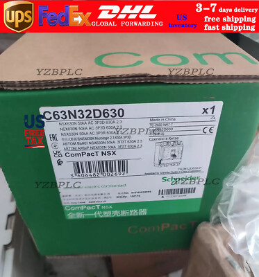 SND C63N32D630 NSX630N 50kA AC 3P3D 630A 2.3 US Free TAX | eBay