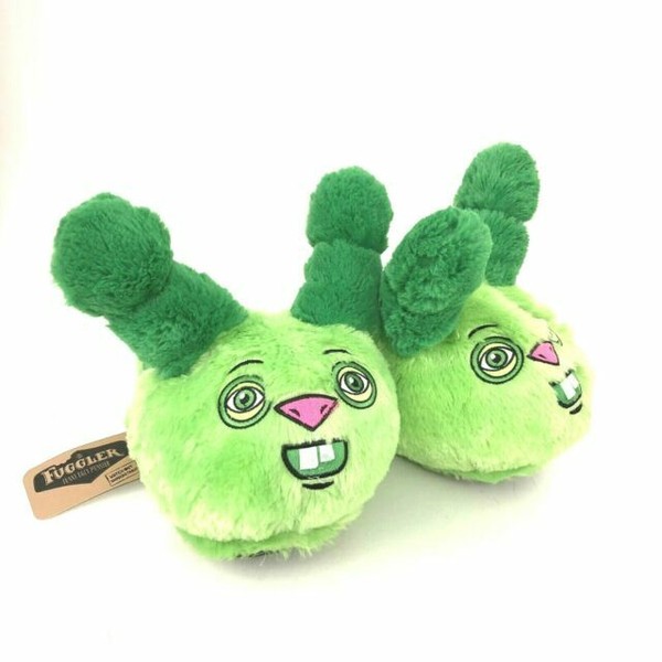 Fuggler Ugly Rabbit Slippers Green Scuffs Unisex Adult X/xl Indoor ...