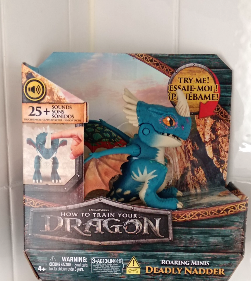 Bnib How to Train Your Dragon Roaring Minis Deadly Nadder Interactive ...