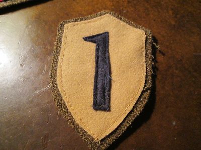 WWI US Army 1st Gas & Flame patch wool felt | eBay