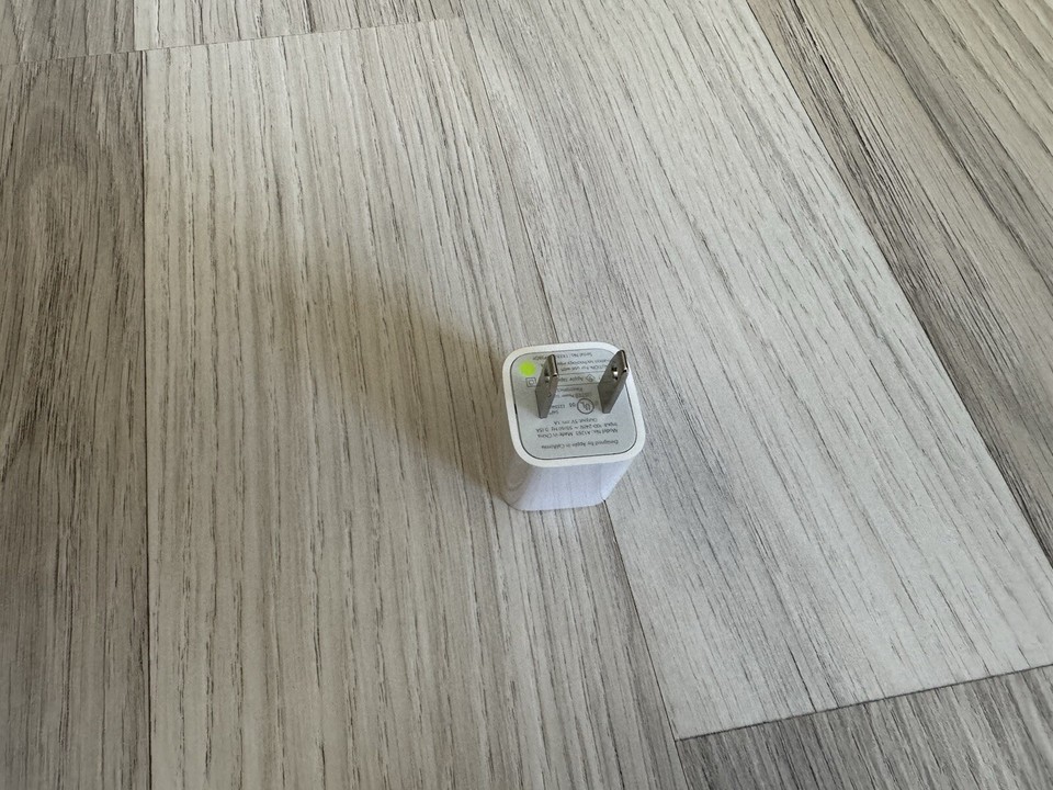 2- NEW Apple Original A1265 5V 1A USB Power Adapters Cube Chargers ...