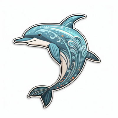 Autoaufkleber Sticker Niedlicher Delfin Aufkleber | eBay.de