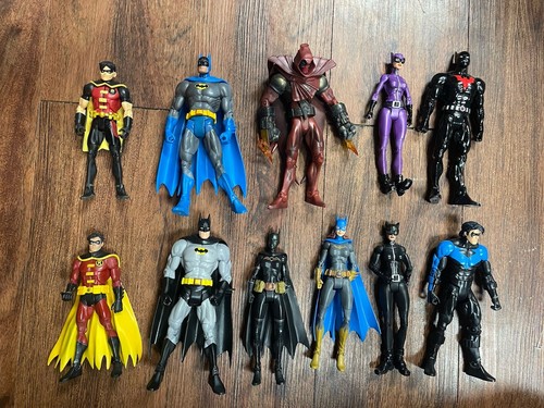 Mattel DC Universe Classics DCUC BATMAN Lot ROBIN NIGHTWING CATWOMAN ...