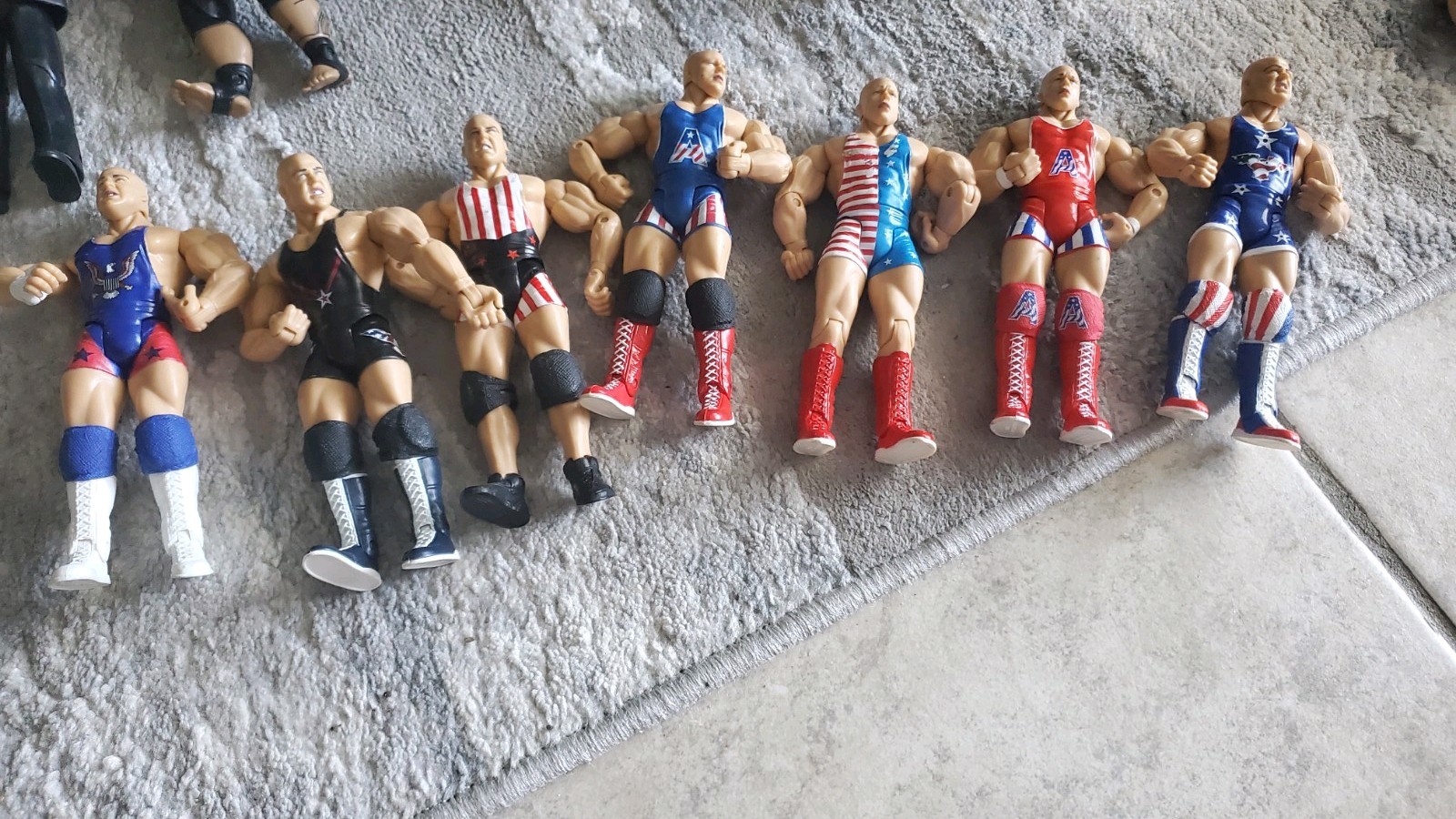 WWE Kurt Angle (7 total) Mixed Lot Wrestling Action Figures | eBay