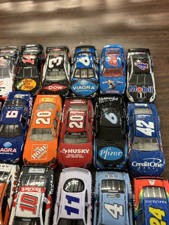 Nascar Diecast LOT Of 44 Random Loose 1/64 | eBay