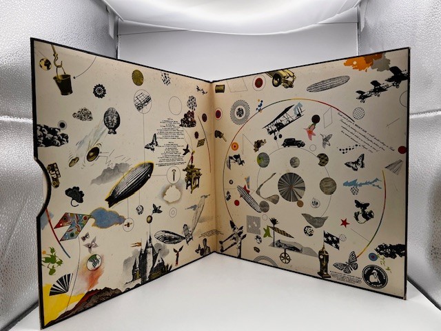 LED ZEPPELIN III 1970 SD 7201 w/ WORKING WHEEL + Sleeve 1st Shell Press ...