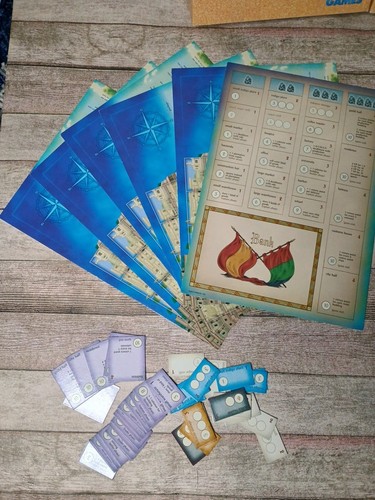 Puerto Rico Strategy Board Game Rio Grande Games Complete 2002 Complete ...