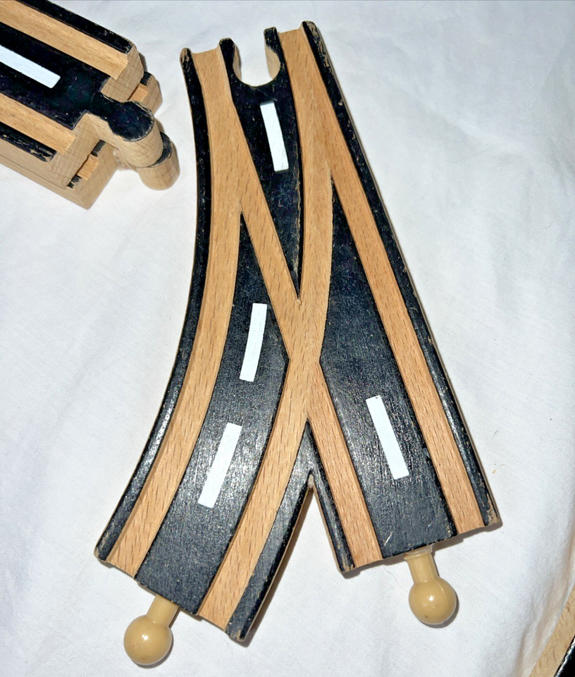 Thomas And Friends Wooden Road For Race Cars Compatible With Wooden ...