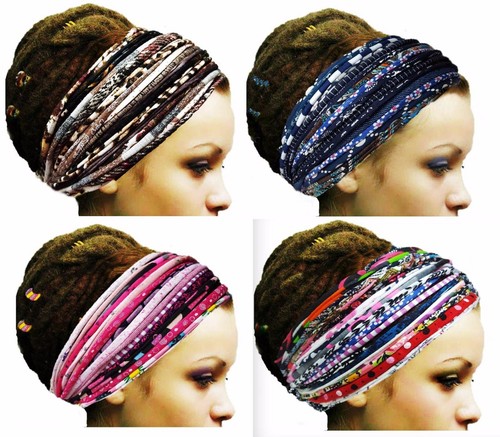 Gypsy Hippie Yoga Headband Chemo Headwear Wide Head Wrap Turban ...