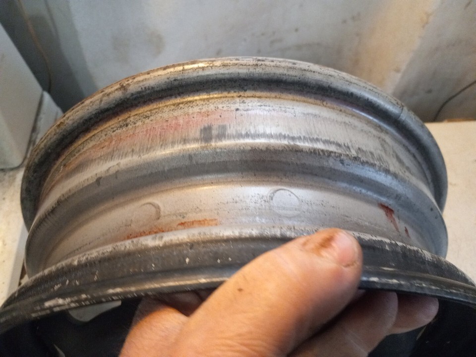 1974-1978 Datsun 240Z 260Z 280Z? Steel Wheel Rim TOPY 2-74 5Jx14S 3.2t ...