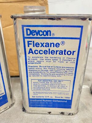 new DEVCON Flexane Accelerator, Urethane Rubber Compound - 12 Fl. Oz ...