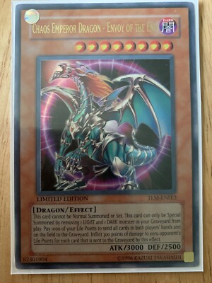 Chaos Emperor Dragon - Envoy of the End - TLM-ENSE2 Ultra Rare LP ...