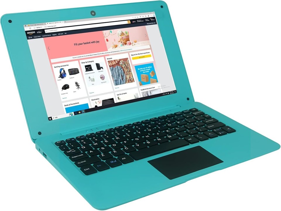 10.1inch Android Netbook, Portable Laptop with A133P CPU, 2GB RAM 64GB ...