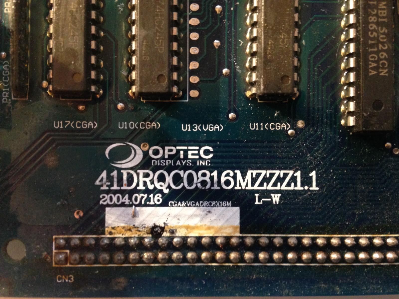 Optec LED Sign Driver board 41DRQC0816MZZZ1.1 | eBay