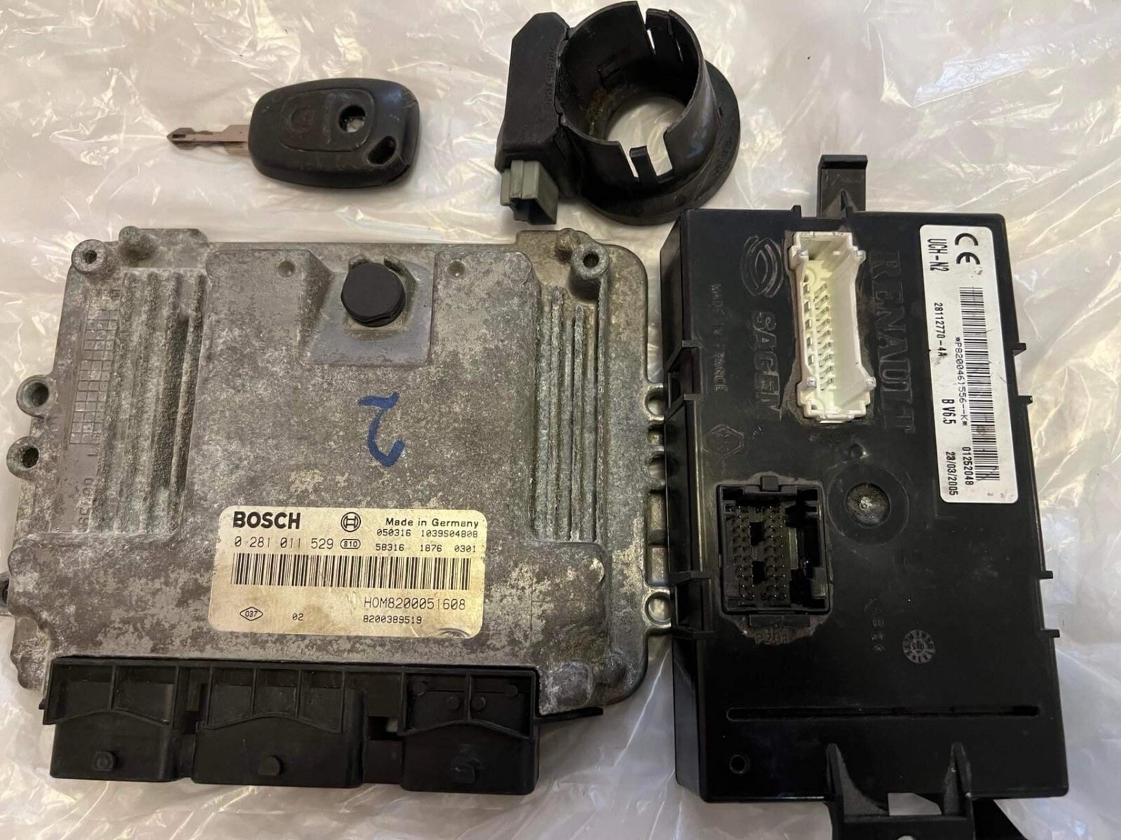 Vauxhall Vivaro, Renault Trafic,NissanPrimastar 1.9 Engine ECU Kit ...